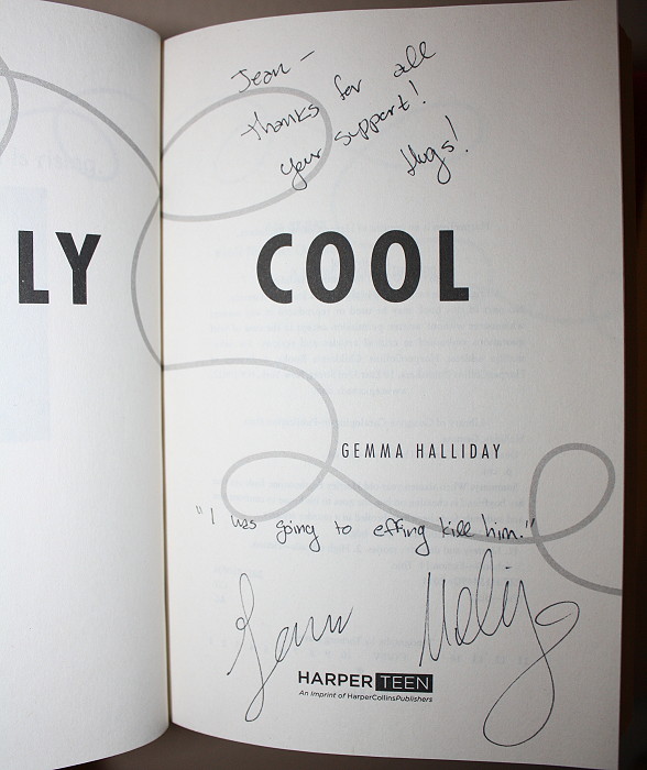 Signed Book Sunday: Deadly Cool by Gemma Halliday ~ JeanBookNerd