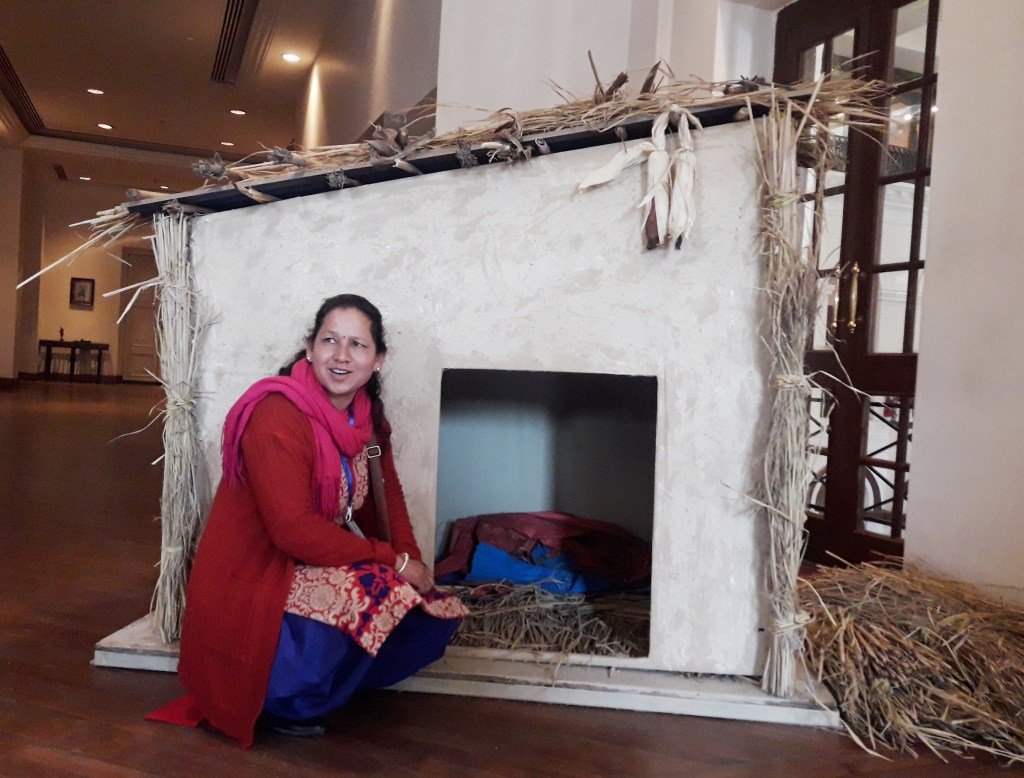 Radha Paudel: पाच तारे होटेलमा छाउपडी, छाउगोठ