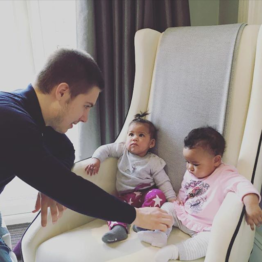 Mikel Obi & girlfriend share cute pics of their twins as they turn 6 ...