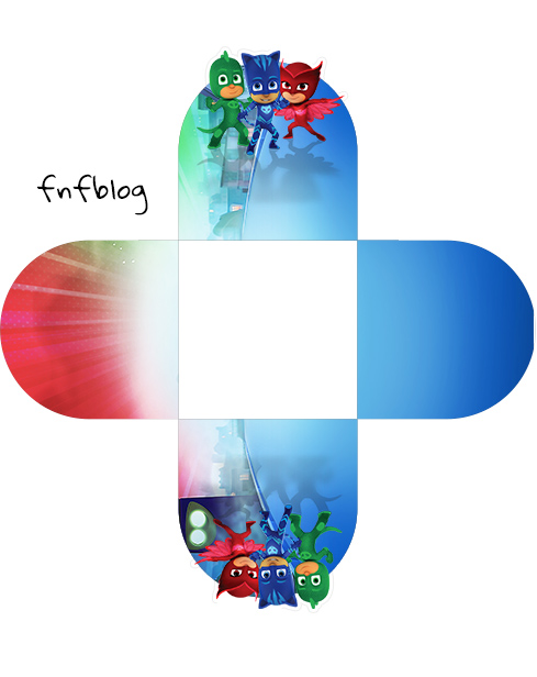 PJ Masks: Free Printable Boxes. - Oh My Fiesta! in english