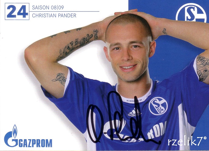 rzelik7 - autografy (autographs collection): Christian Pander