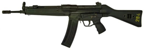 Una historia de la Policía Nacional.: Fusil de asalto HK 33