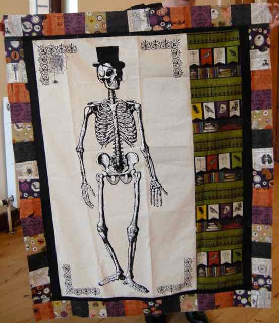 Quilt Cornerstone: Skeleton Quilt and Giraffes