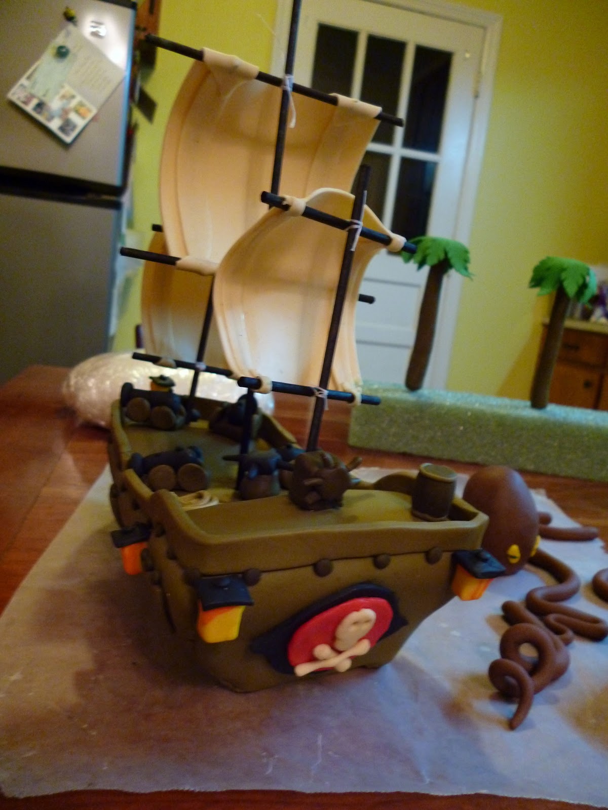 Noelle likes Good Food: Treasure Map Cake