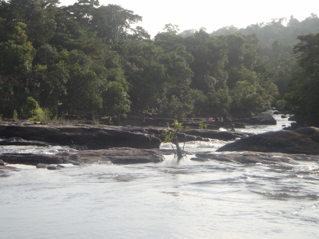 Cambodia: Waterfall - Mid way to Sihanoukville (Kampong Som) Cambodia