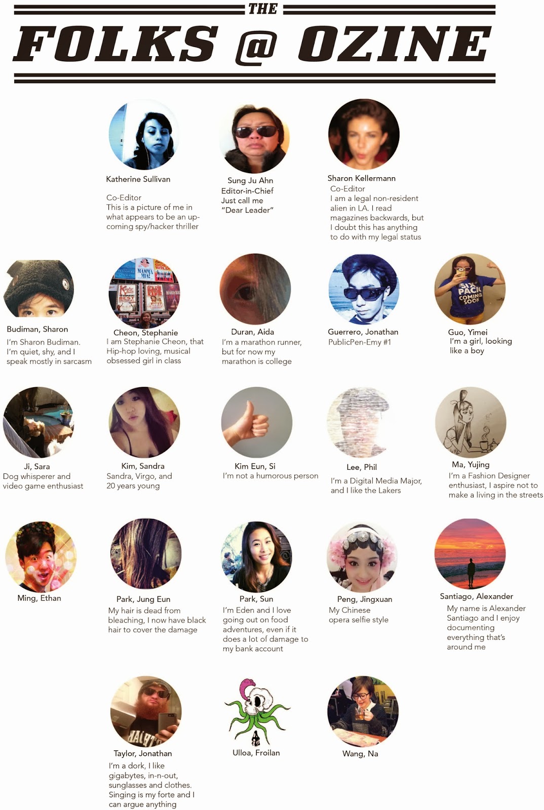 We are the folks at Ozine - Ozine