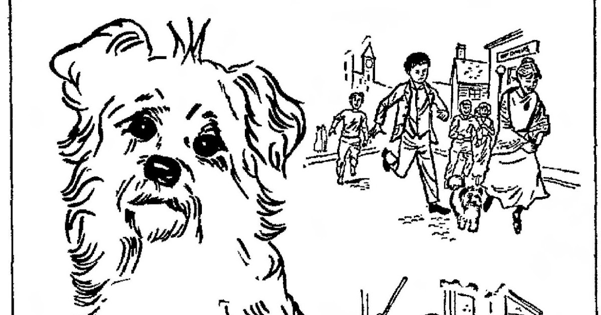 Mostly Paper Dolls: Greyfriars BOBBY Coloring Contest