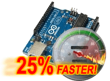 Mastering Arduino: Make Your Arduino Uno Runs 25% Faster