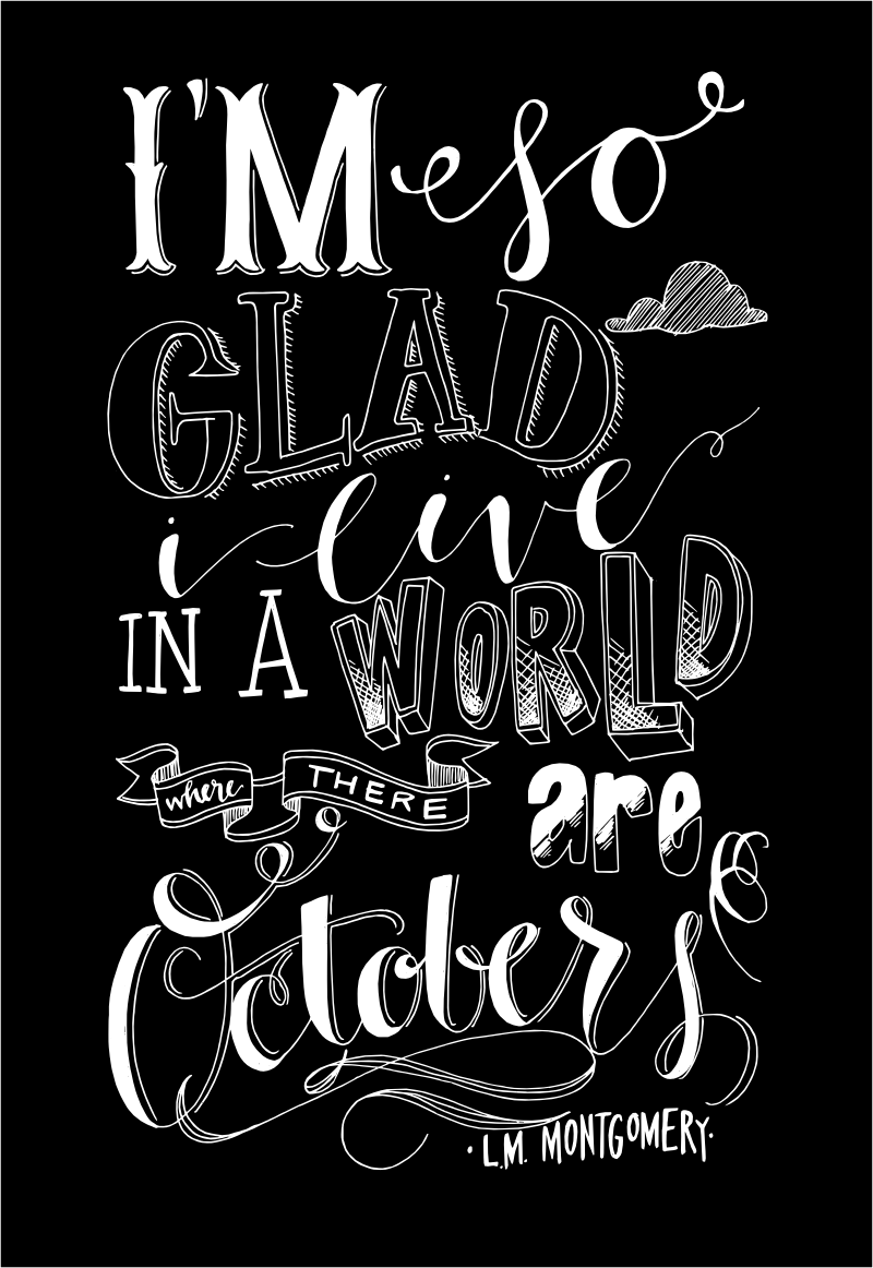 HAND LETTERING | BROWN FOX CALLIGRAPHY