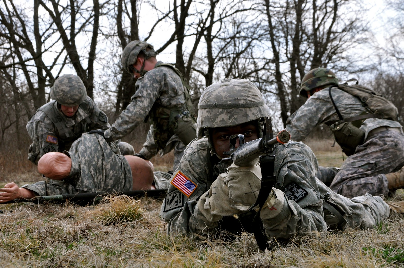 Black Hawk Brigade: Location of the pick-up site: Camp Dodge, Iowa