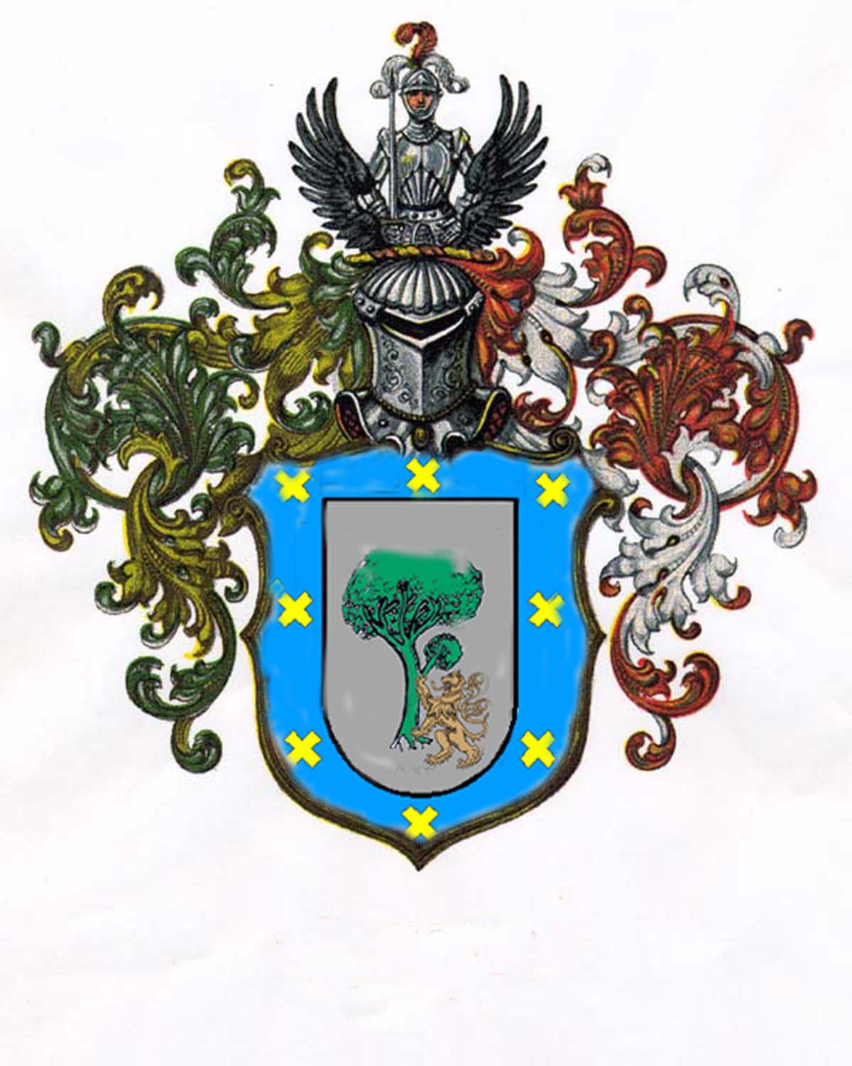 apellidolandia: Escudo familiar Moreno Flores y Ruiz