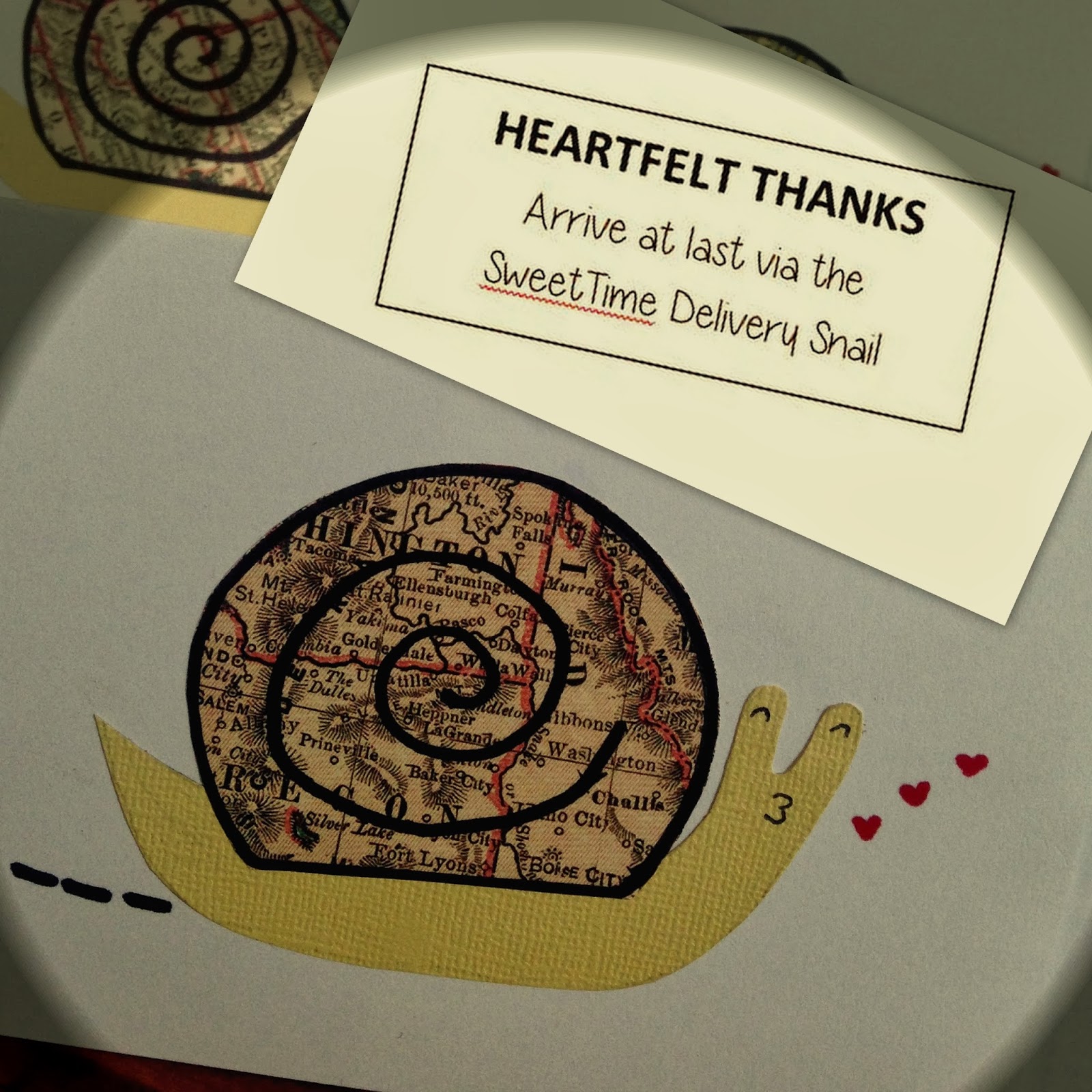 Paper Scrap Stashbuster: Snail Mail Thank You Card DIY