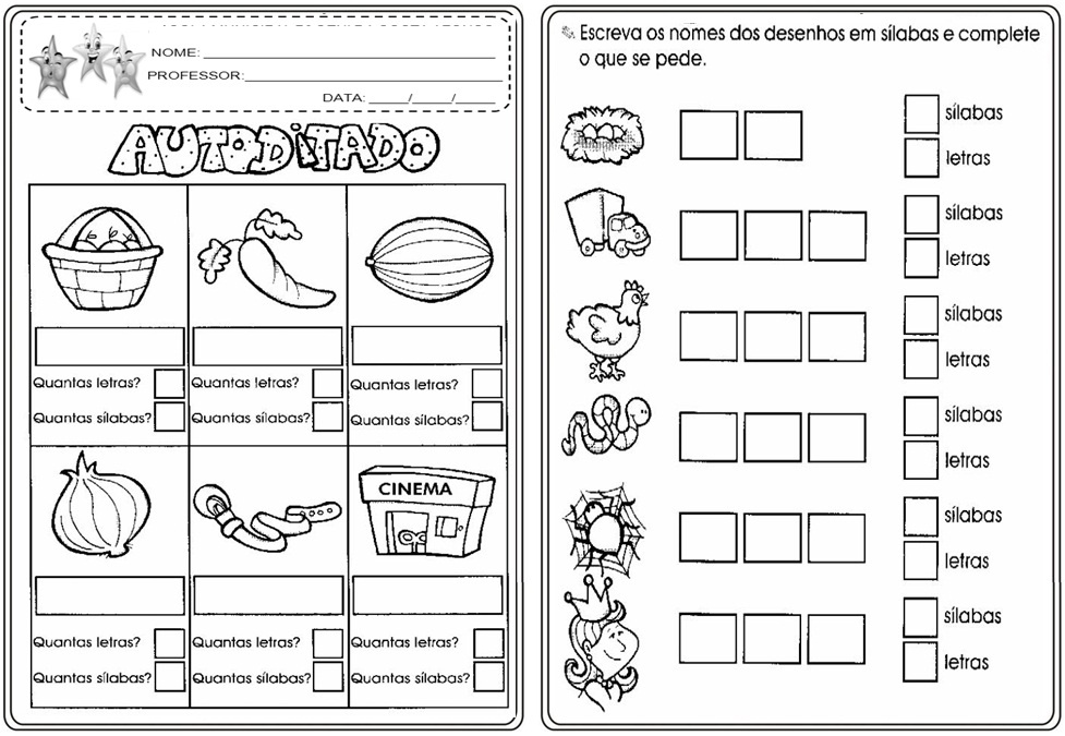 EDUCAÇÃO - UM MELHOR CAMINHO: AUTO DITADO PARA ALFABETIZAÇÃO