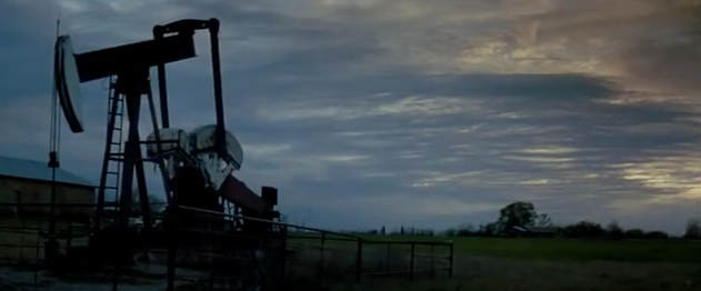 This shot immediately follows the opening title card, setting the stage ...