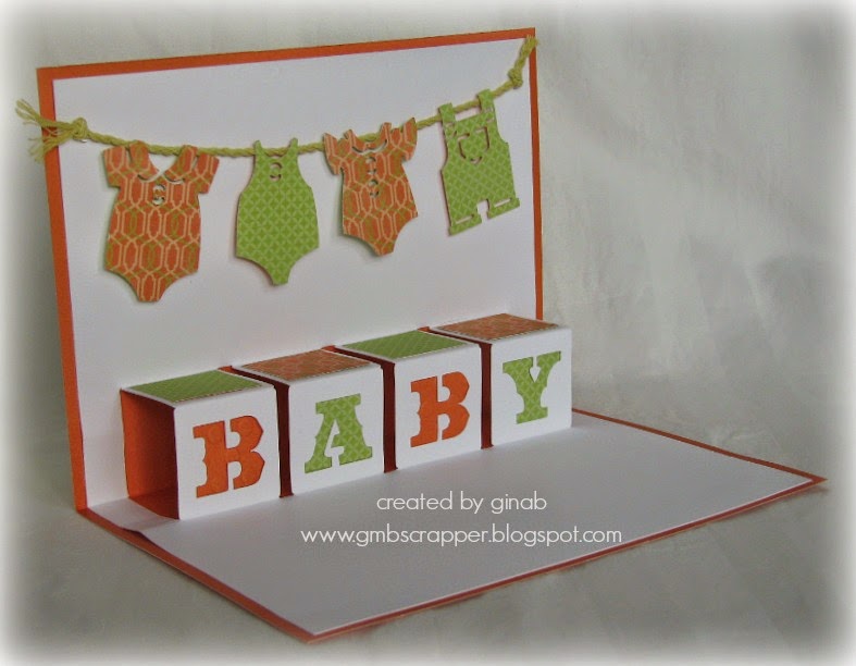 May Artfully Sent Class - Baby Cards!