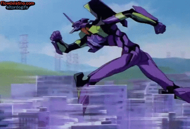 Gifs del Eva 01 (Evangelion)