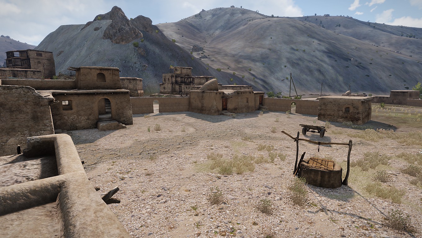 The Wishful Wargamer: Takistan Compound