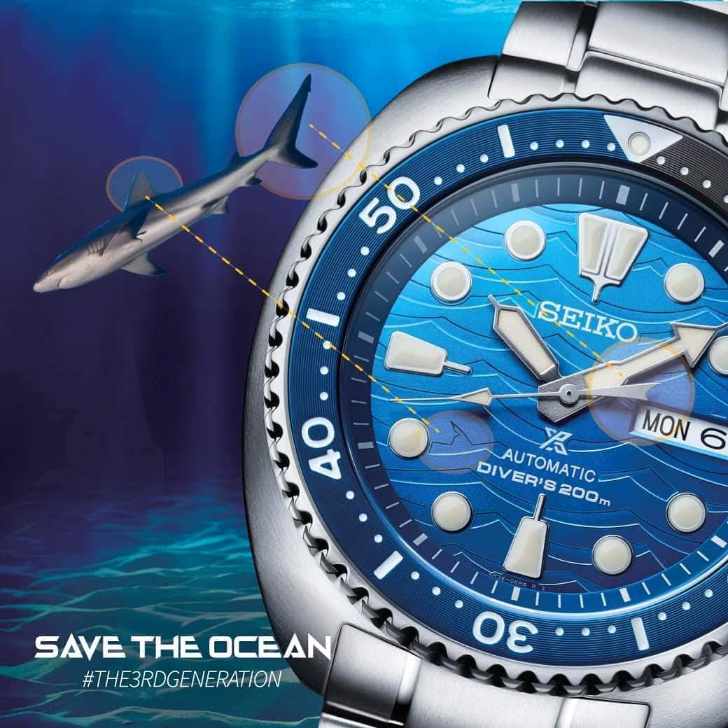 【サメがモチーフ！】機械式ダイバーズウォッチ セイコー「SBDY031」 レビュー Save The Ocean|ウォール外