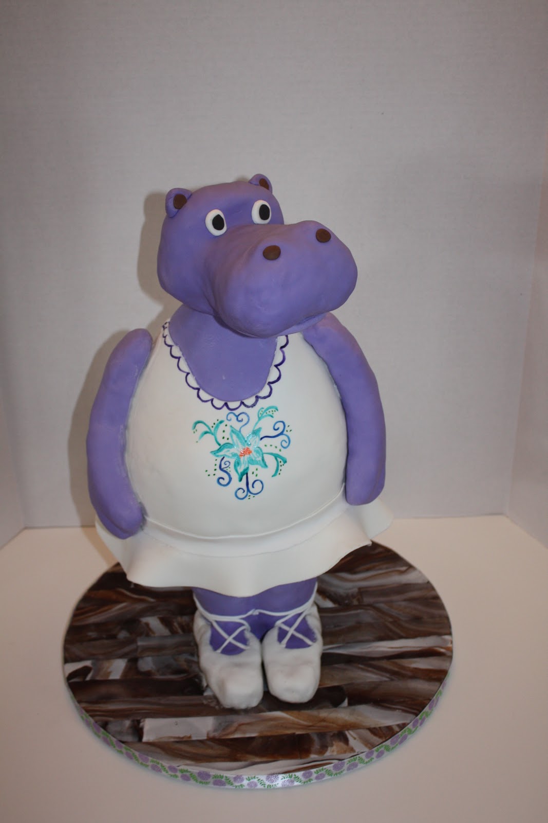 Sweet Eats Cakes: Purple Hippo Cake Tutorial