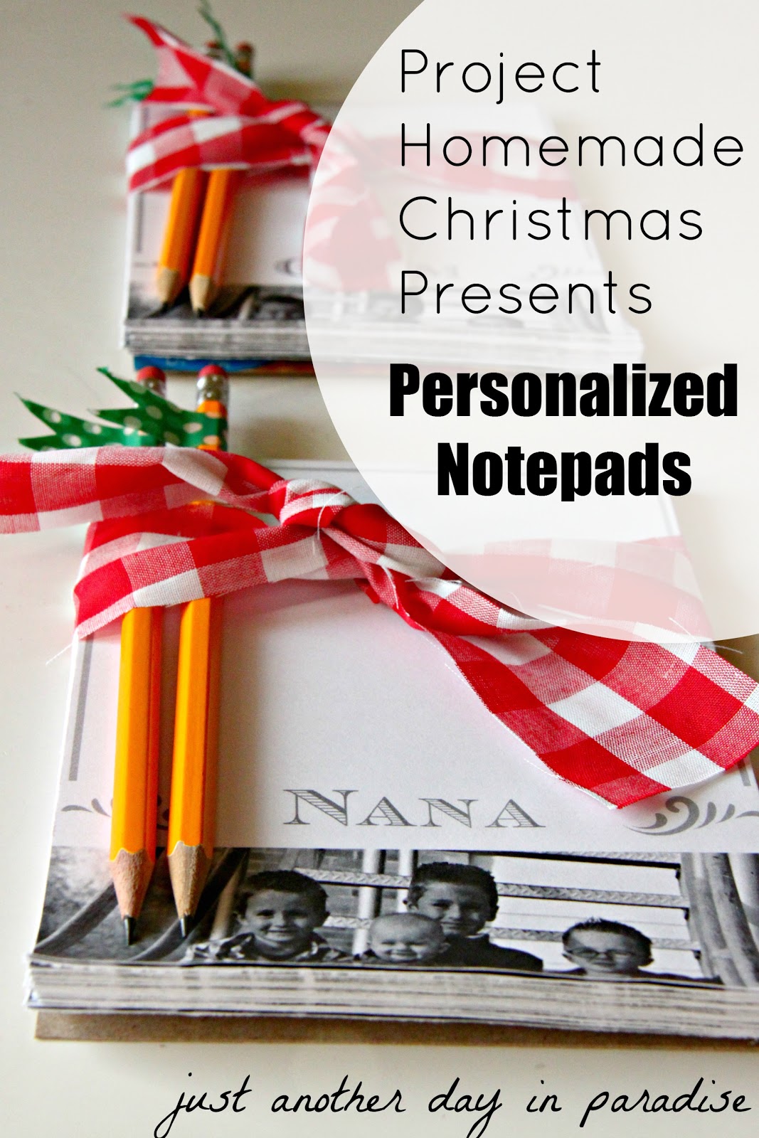 Larissa Another Day: Project Handmade Christmas Presents: Personalized ...