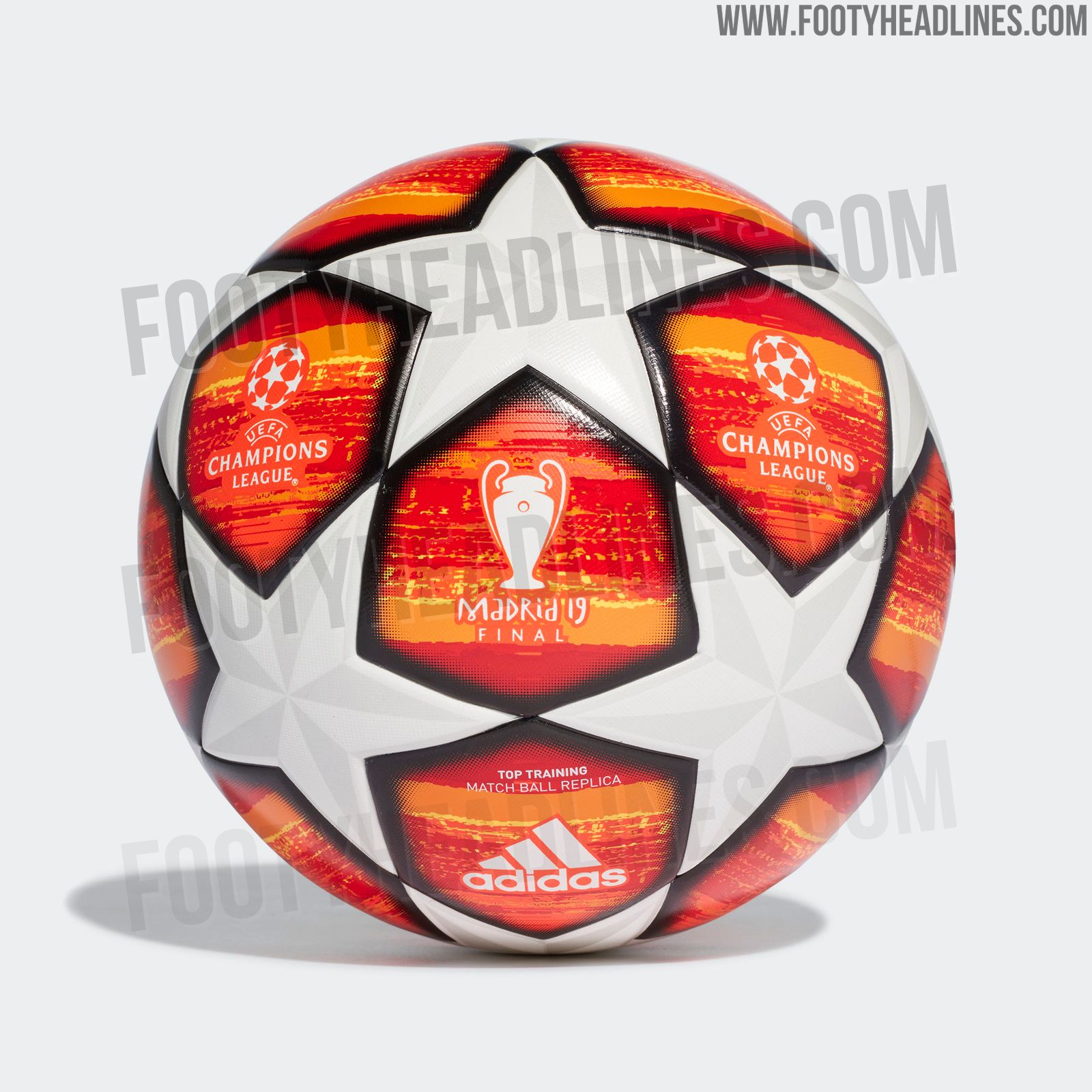 Crazy Adidas 2019 Champions League Madrid Final Ball Leaked - First OMB ...