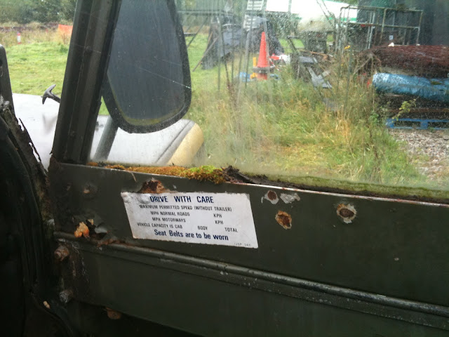 RAF Series 3 EOD Land Rover