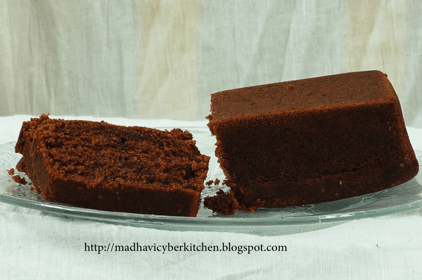 Madhavi's Cyber Kitchen: Choco - Tofu Cake