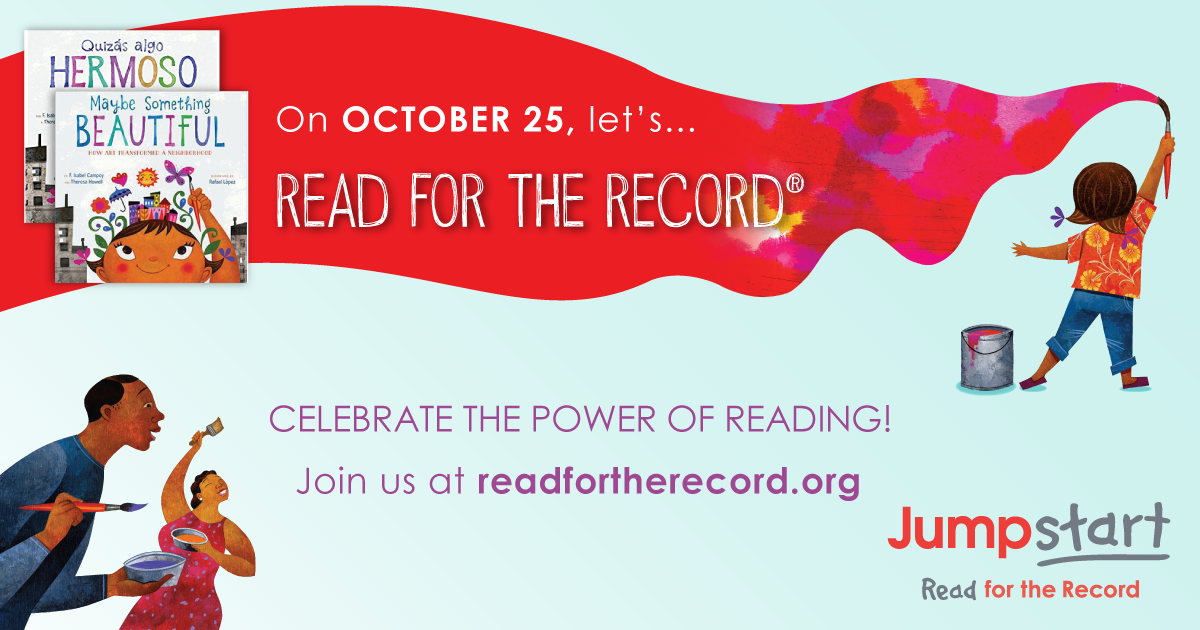 La Bloga: Read for the Record: Maybe Something Beautiful