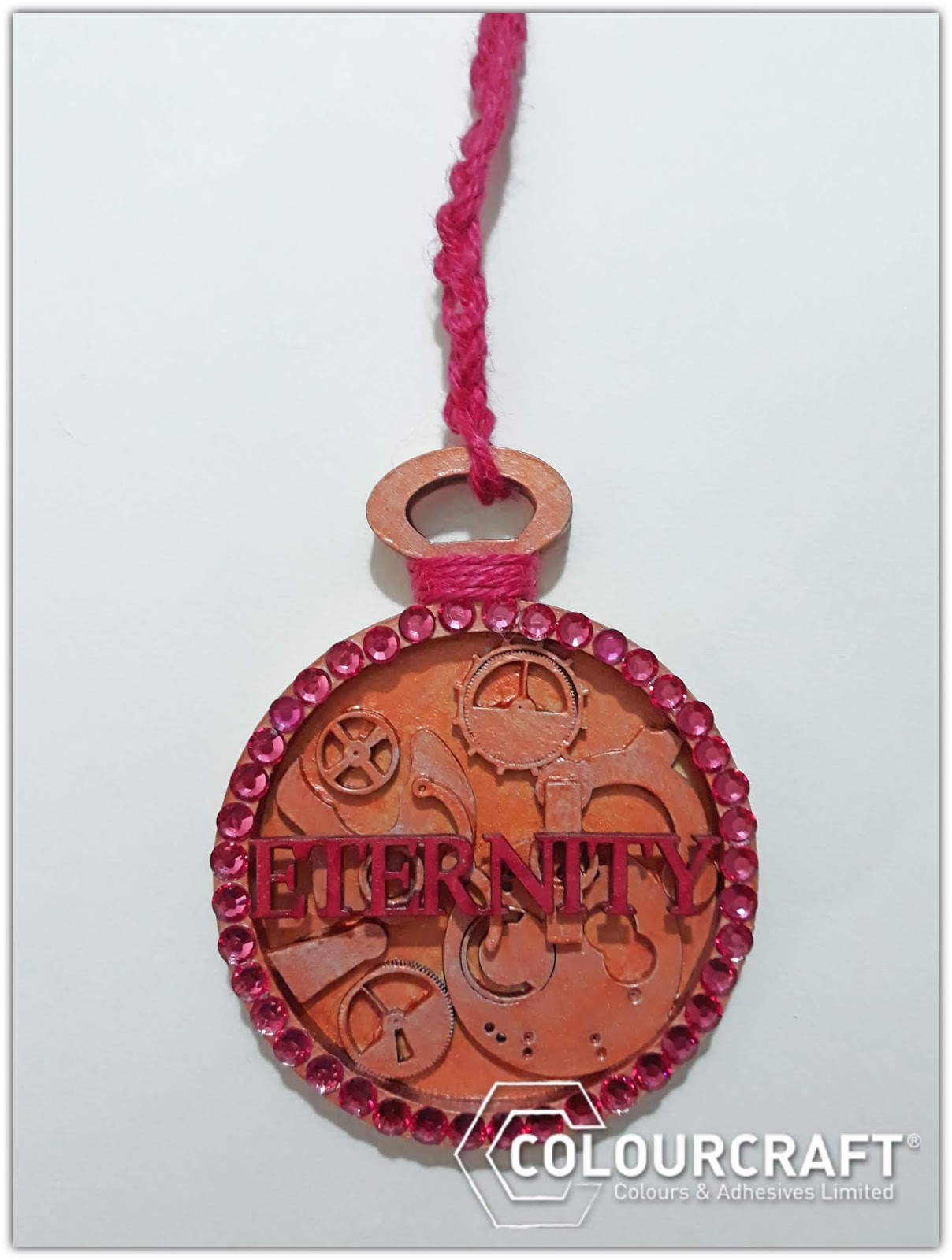 ColourCraft: MDF Eternity Pocket Watch with Suzi