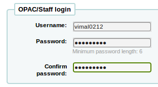 Koha Geek: Add a staff patron