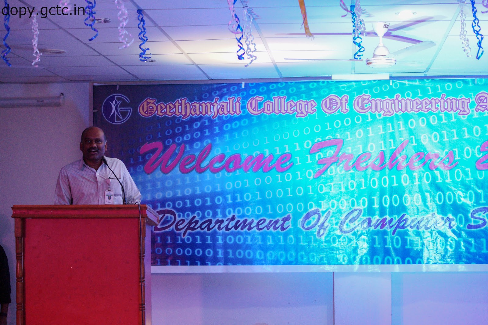 Freshers Day 2016 | CSE | GCTC