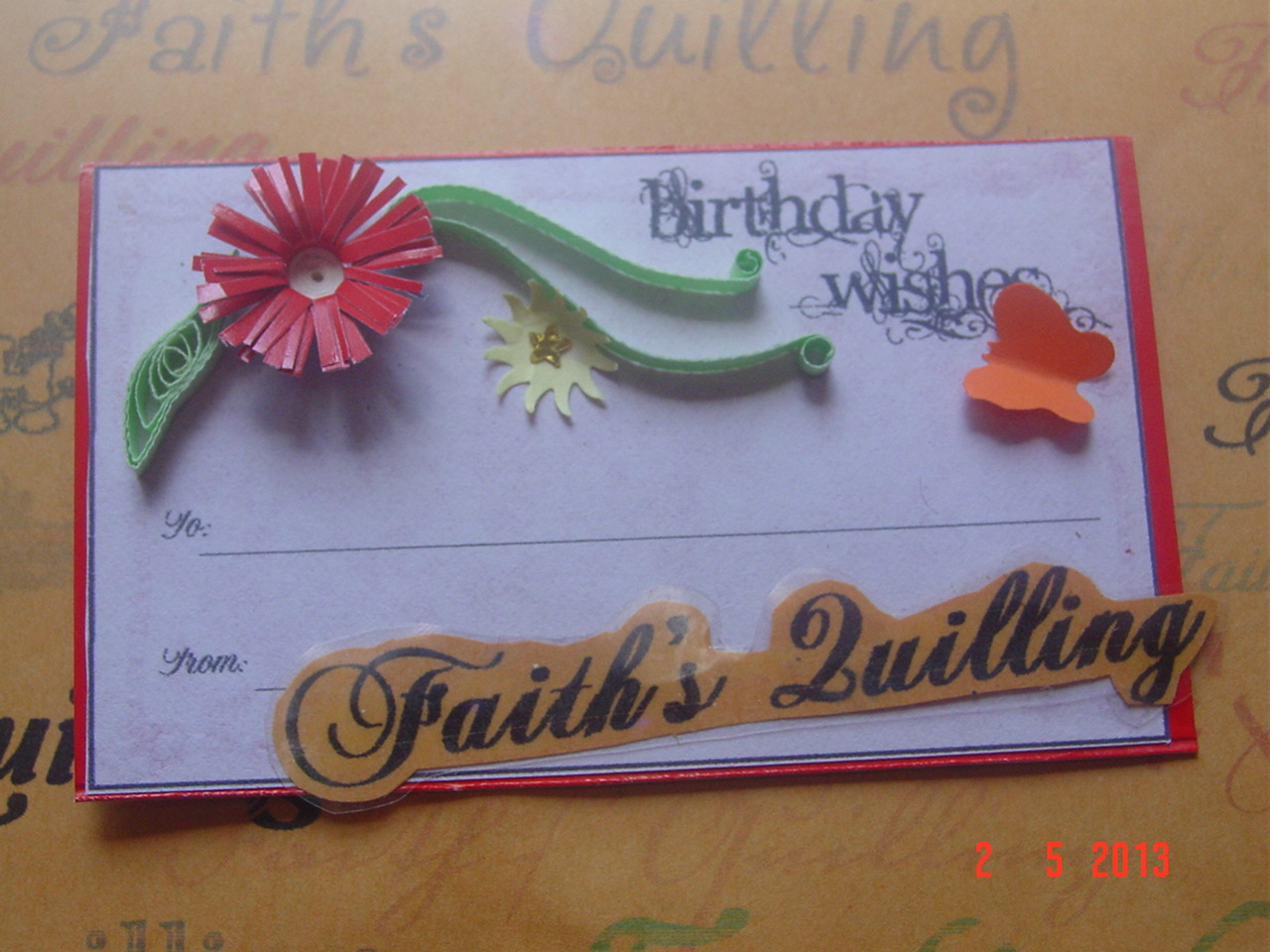 Faith's Quilling : Quilled Tags