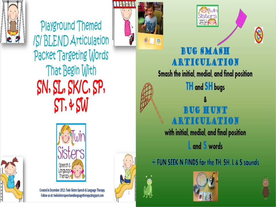 Twin Speech, Language & Literacy LLC: Articulation, Articulation and ...