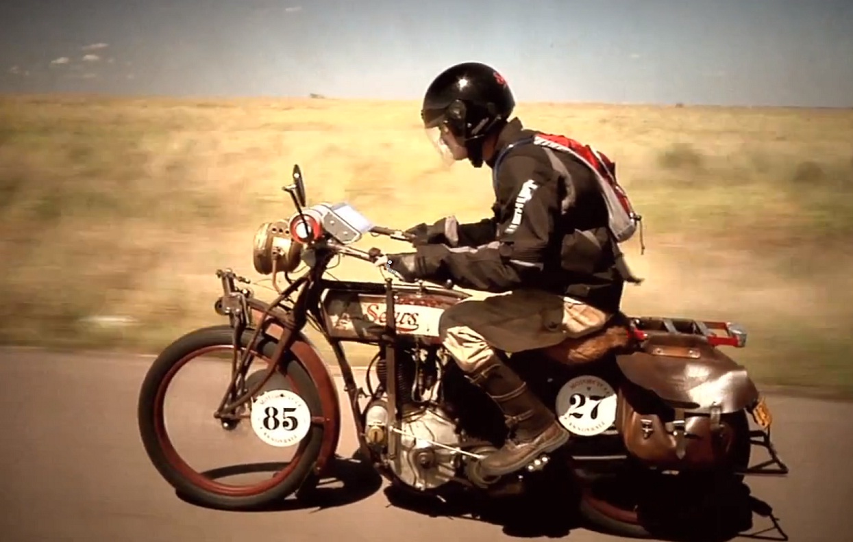 The Motorcycle Cannonball / aka / White Knuckle, the new movie from ...