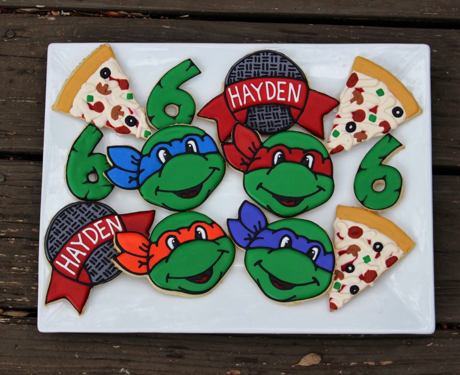 Sweet Melissa's Cookies: Teenage Mutant Ninja Turtles Cookies