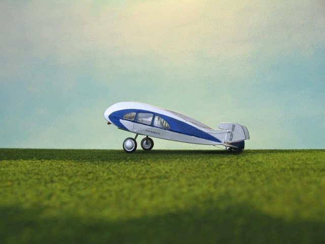 Wings of Intent: Scratch-built 1/72 Horton Wingless Prototype-1950