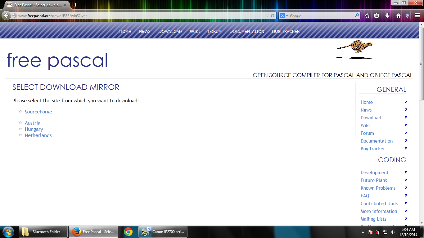 Cara Menginstall Free Pascal - Cyber Space STTS
