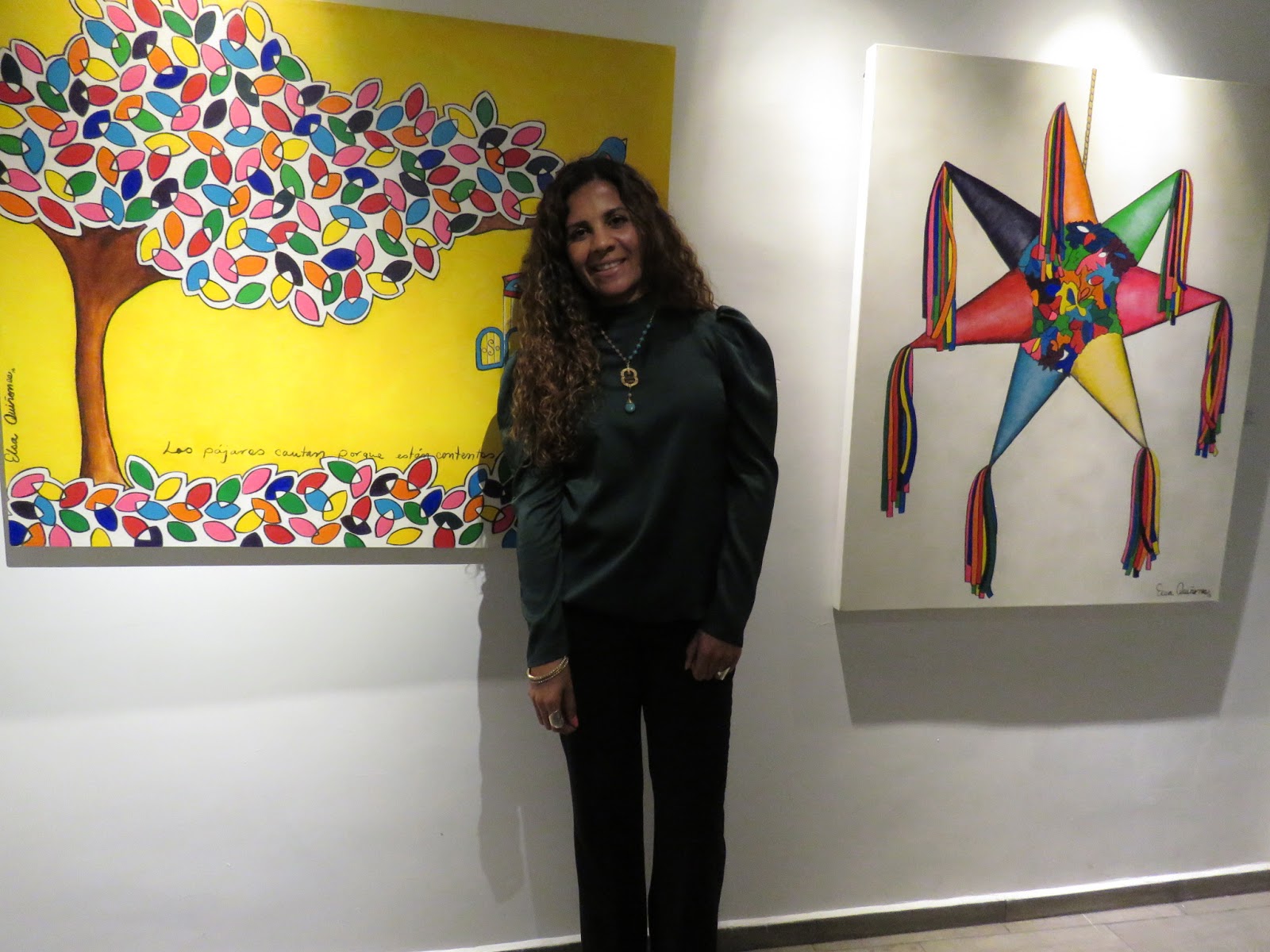 somos el espectador: ELSA QUIÑONES SU ALMA EN COLORES