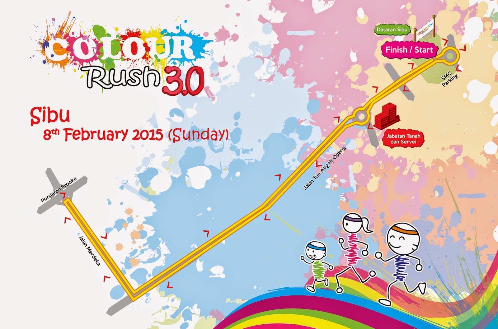 Colour Rush Run 2015