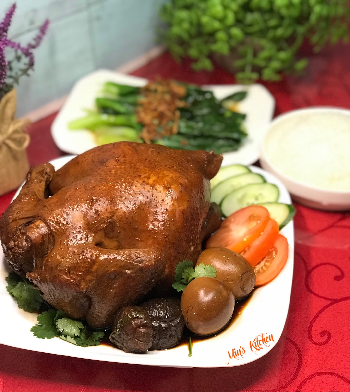 Min's Kitchen: Soy Sauce Chicken with noodles aka See Yau Gai Min ...