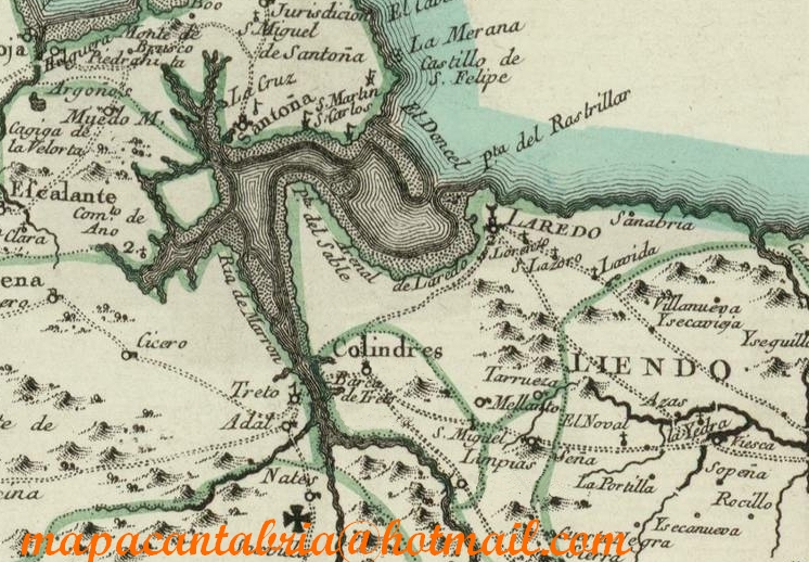 Historia de Colindres: 3-LOS PLANOS DE COLINDRES