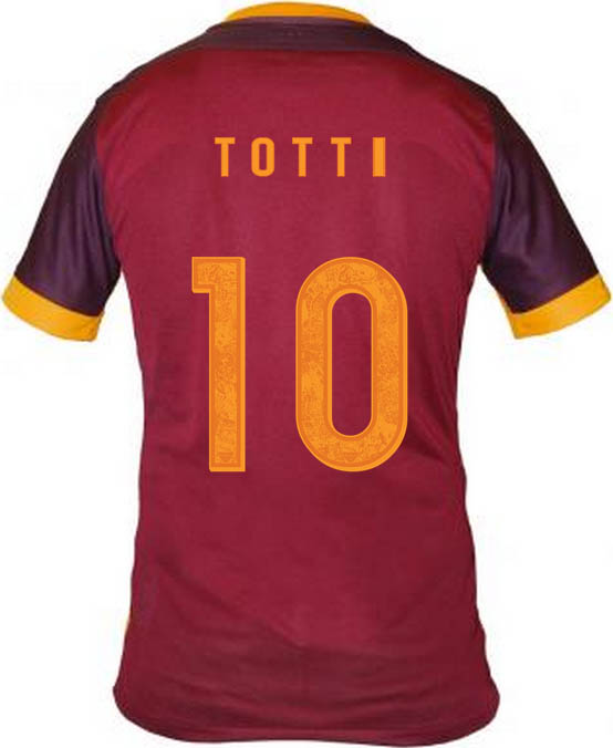 New AS Roma 15-16 Kit Numbers Revealed - Footy Headlines