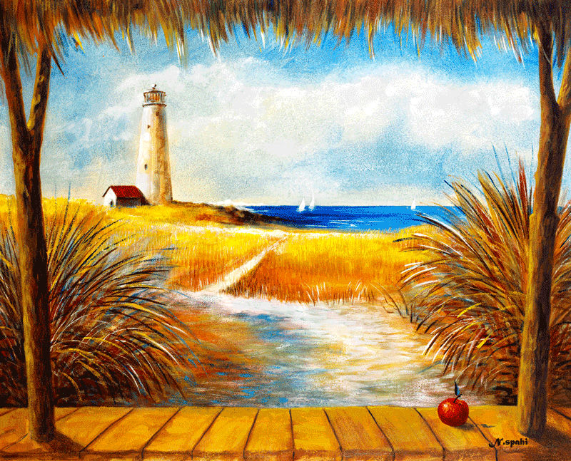 art -pittura www.ninogaleri.com: peisazhe