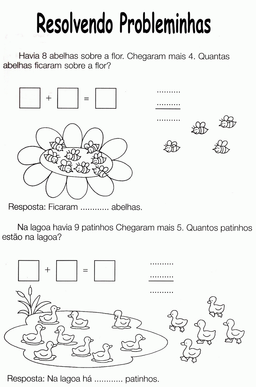 Escola Saber: Exercícios matemática 2 ano fundamental imprimir