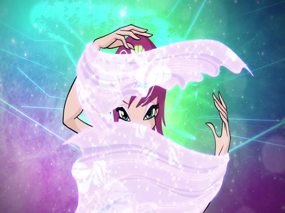 Imágenes de la transformación Tecna Harmonix HD - Winx Club All