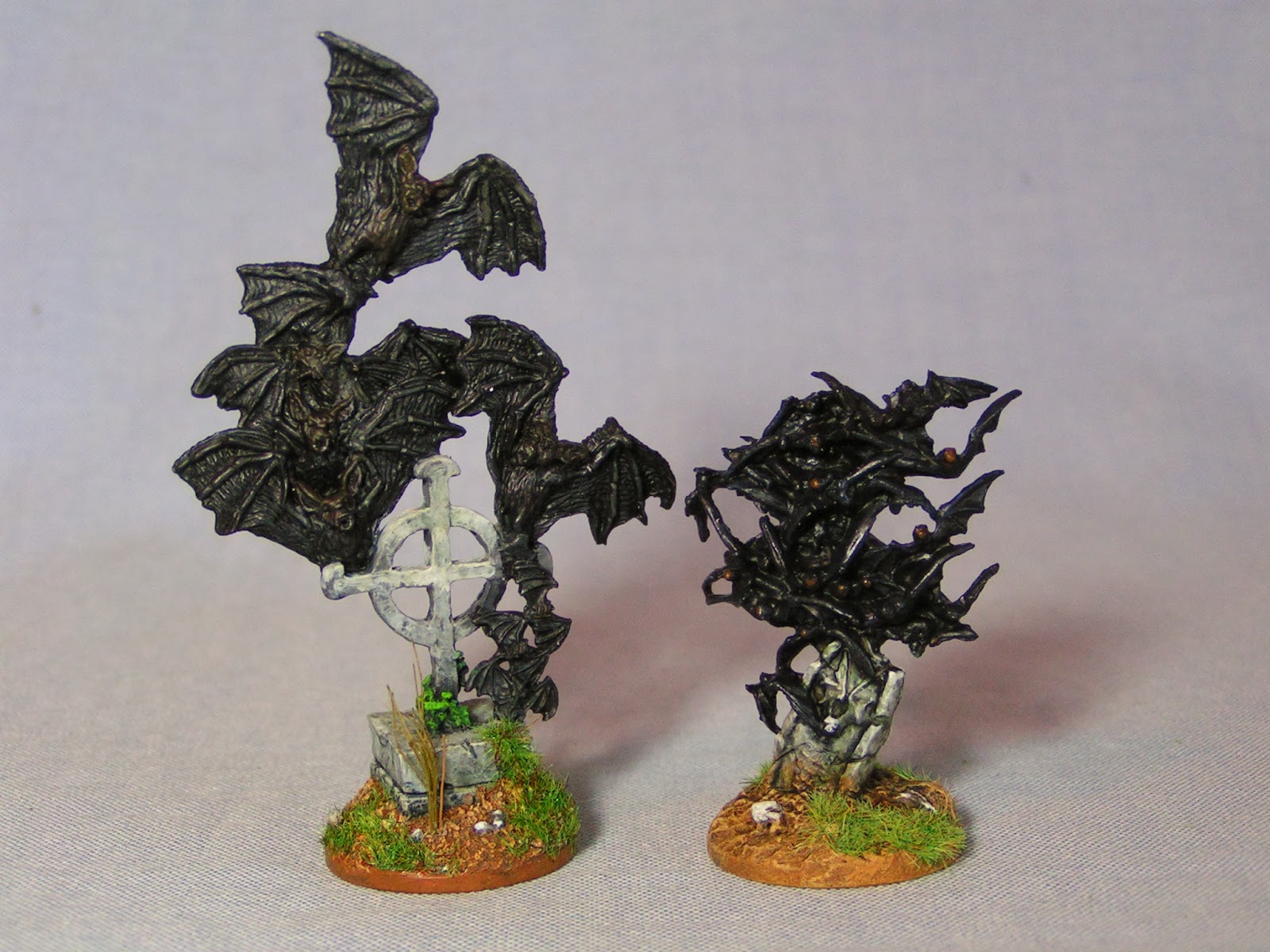 Dampf's modelling page: Reaper Bones Bat Swarm