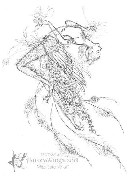 "Thep Kinnaree" Sketch