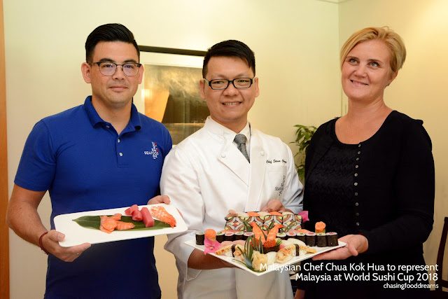 CHASING FOOD DREAMS: Malaysian Chef Chua Takes on World Sushi Cup 2018