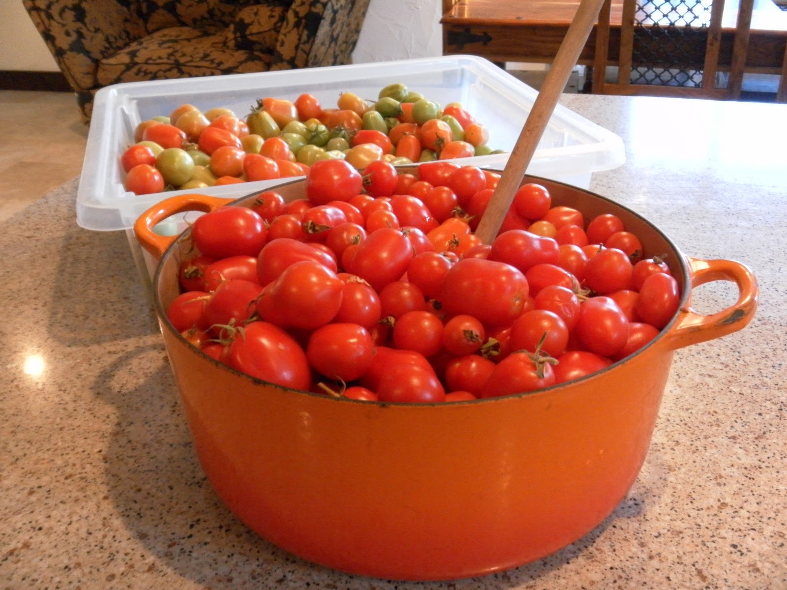 FLOWER POT KITCHEN: MY SWEET TOMATO SCENTED KITCHEN