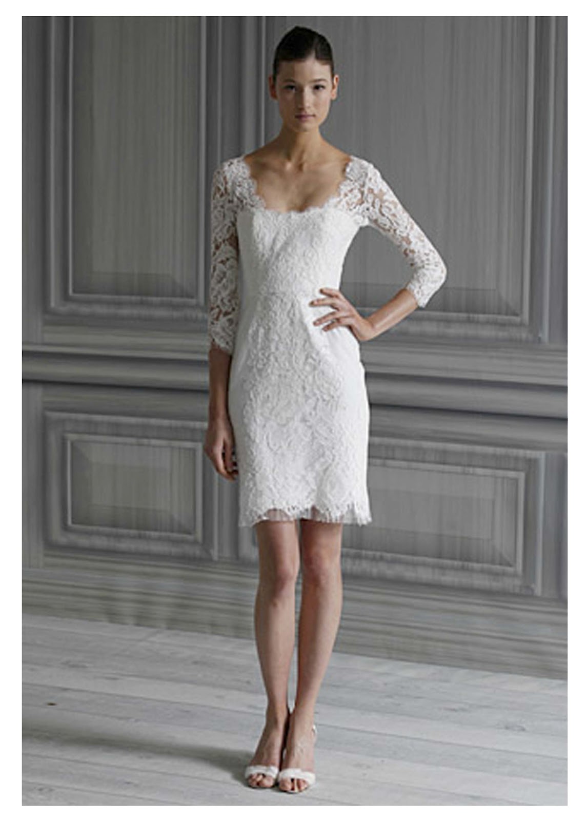 Shy Fashion Beauty: Reception Dress Trend